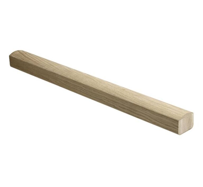 Elements White Oak Rake Handrail 2.4mtr (Pre-Drilled) Staircases from A ...