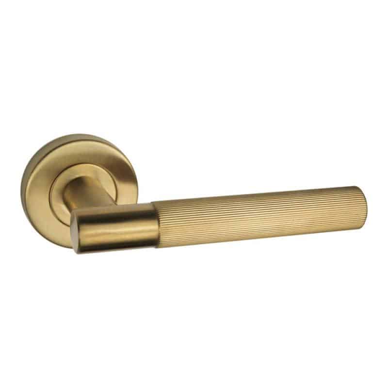 GENEVA SATIN GOLD HARDWARE PACK Door Furniture from A Wood Idea
