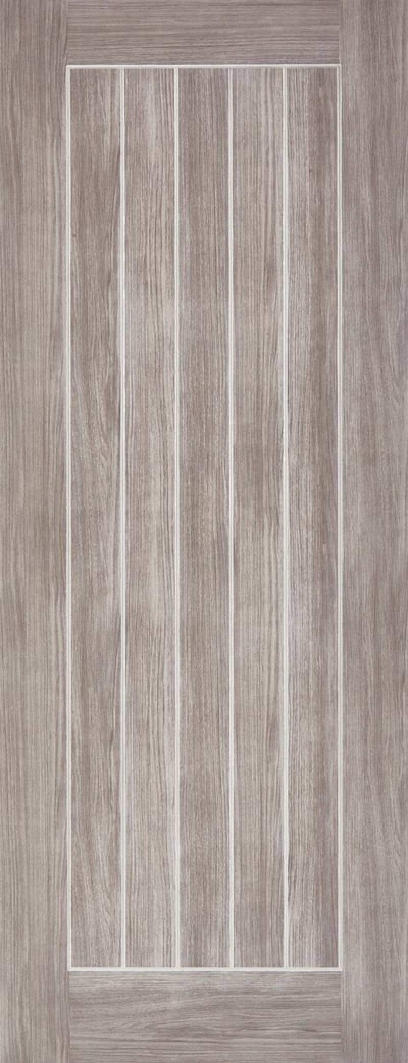 Mexicano Laminate Prefinished Light Grey Internal Door | A Wood Idea