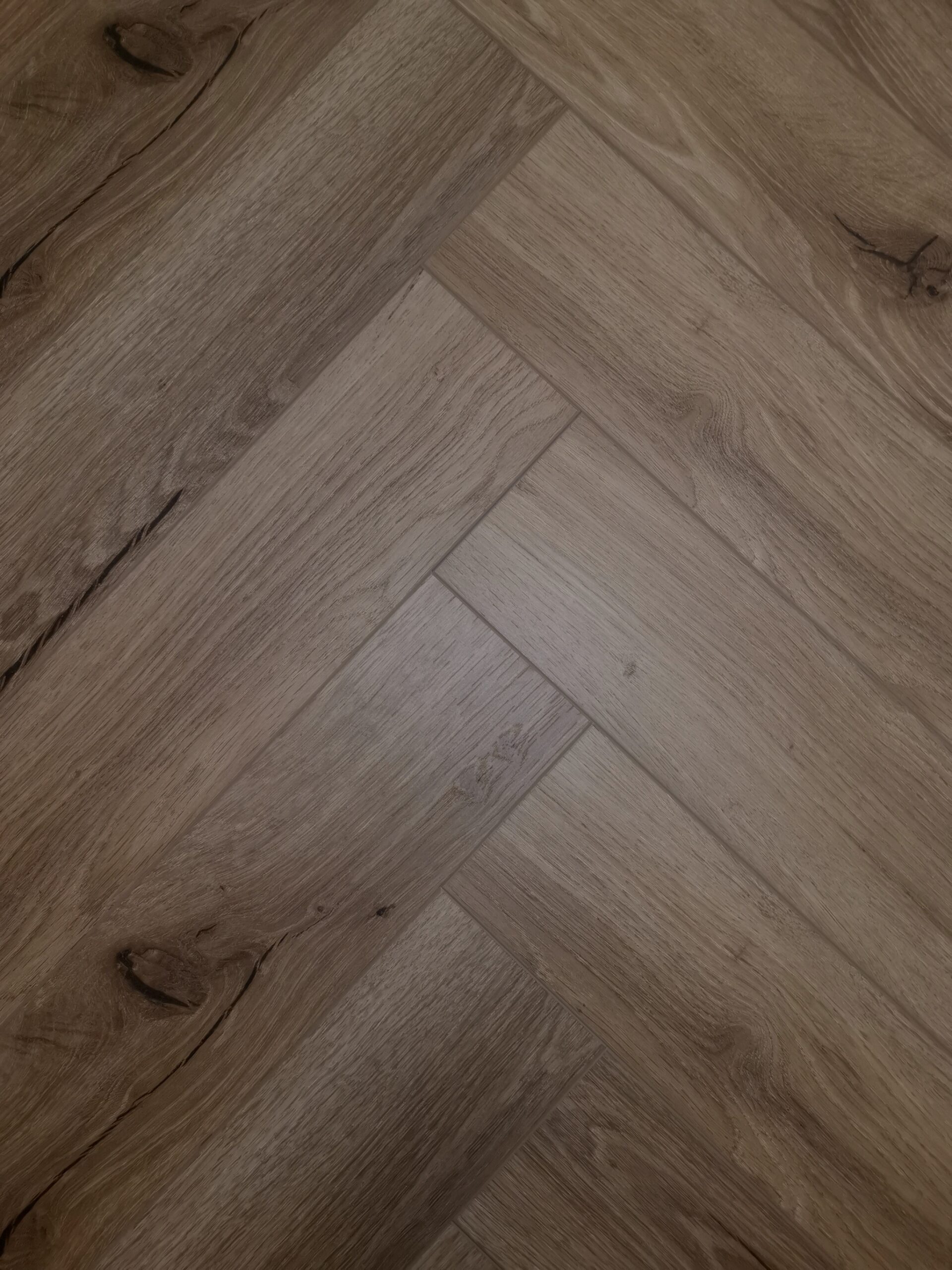 Lignum Core Mocha Oak Herringbone Flooring from A Wood Idea