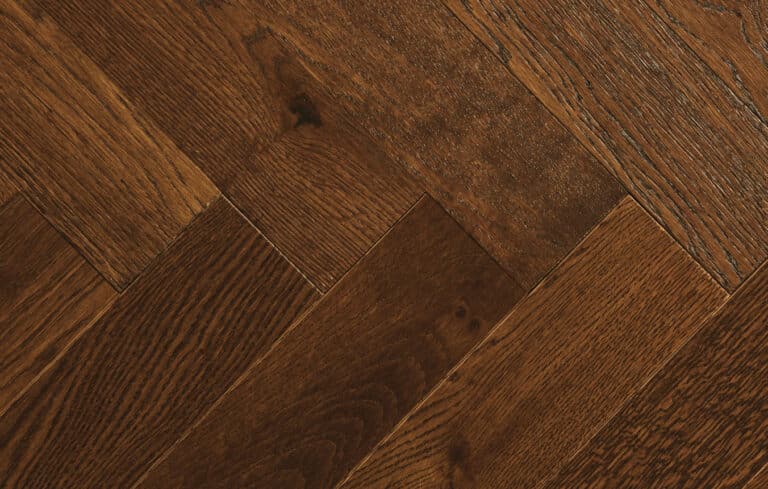 Caramel Narrow Herringbone Flooring | A Wood Idea