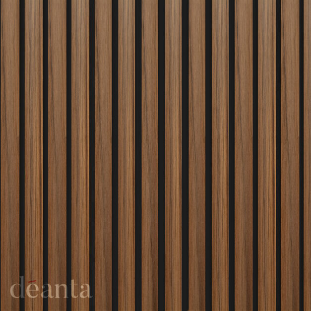 Deanta Immerse Acoustic Walnut Wall Panelling | A Wood Idea