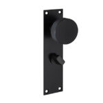Zermatt Matt Black Handle Hardware Privacy Pack | A Wood Idea