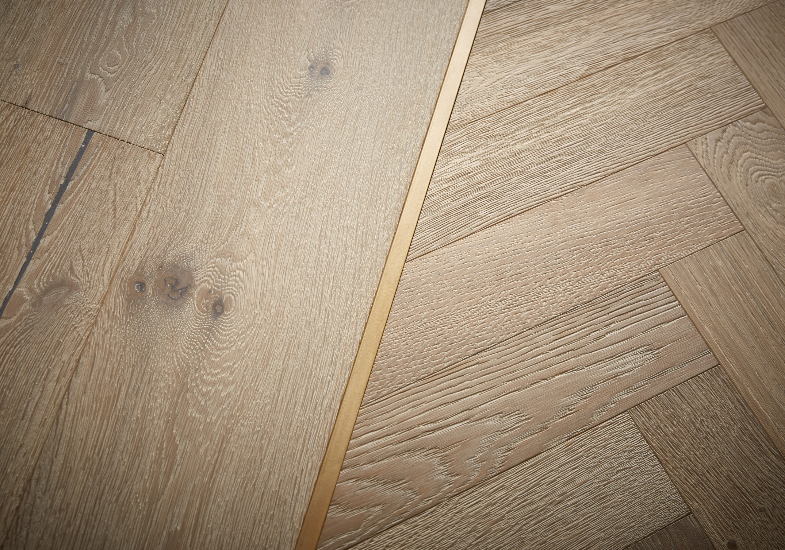 Nona Smoked Oak Herringbone | A Wood Idea