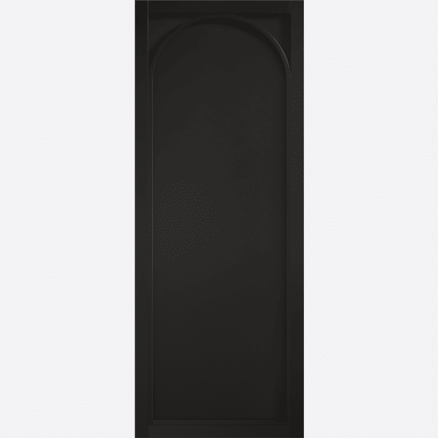 Melrose Black Prefinished Internal Door | A Wood Idea