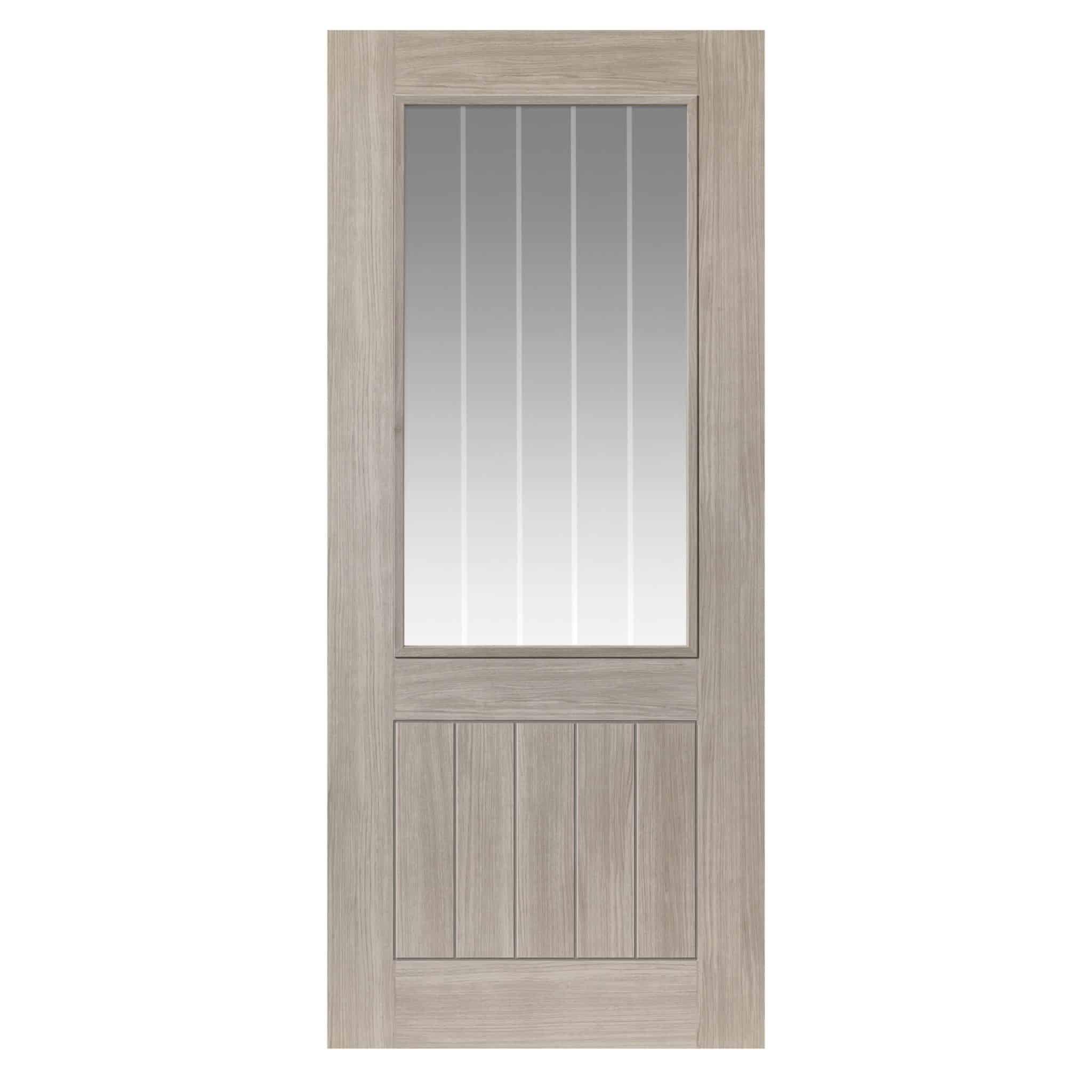 Colorado Grey Glazed Laminate – Prefinished Internal Door | A Wood Idea