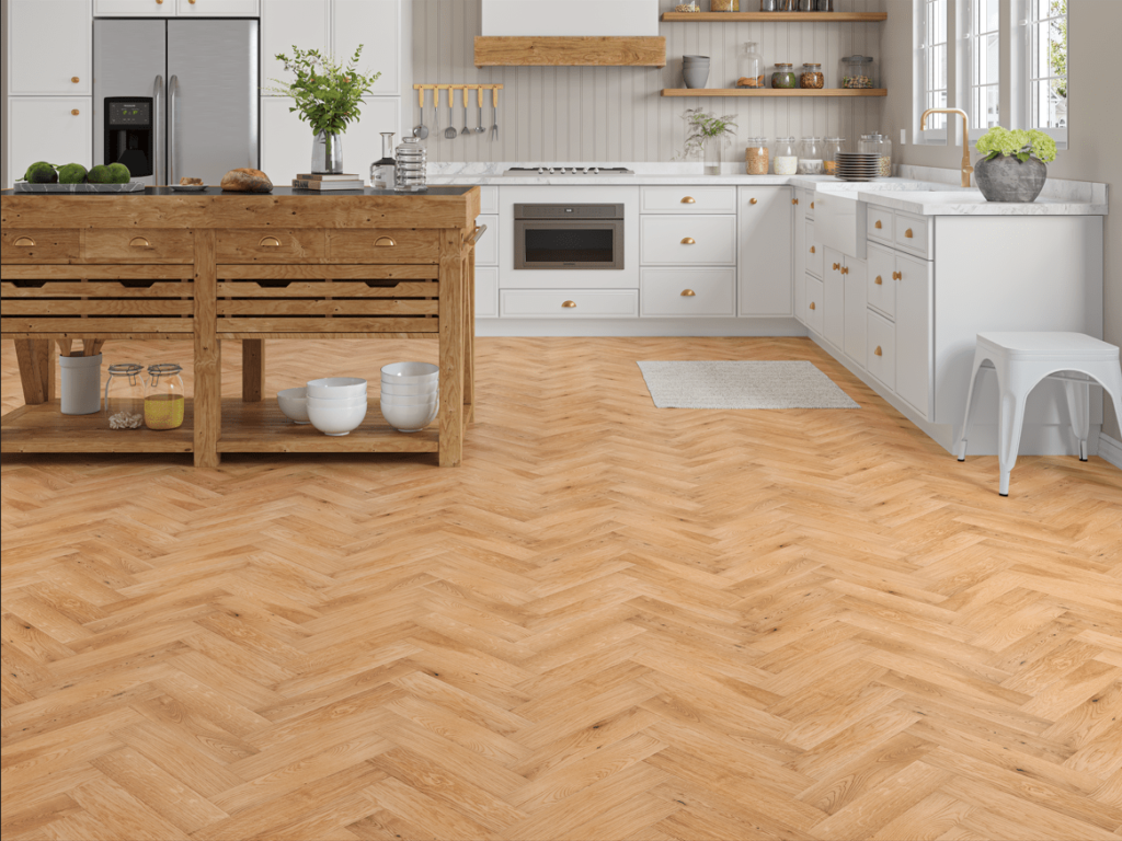 Canopy Flooring Haldon Oak Engineered Herringbone | A Wood Idea