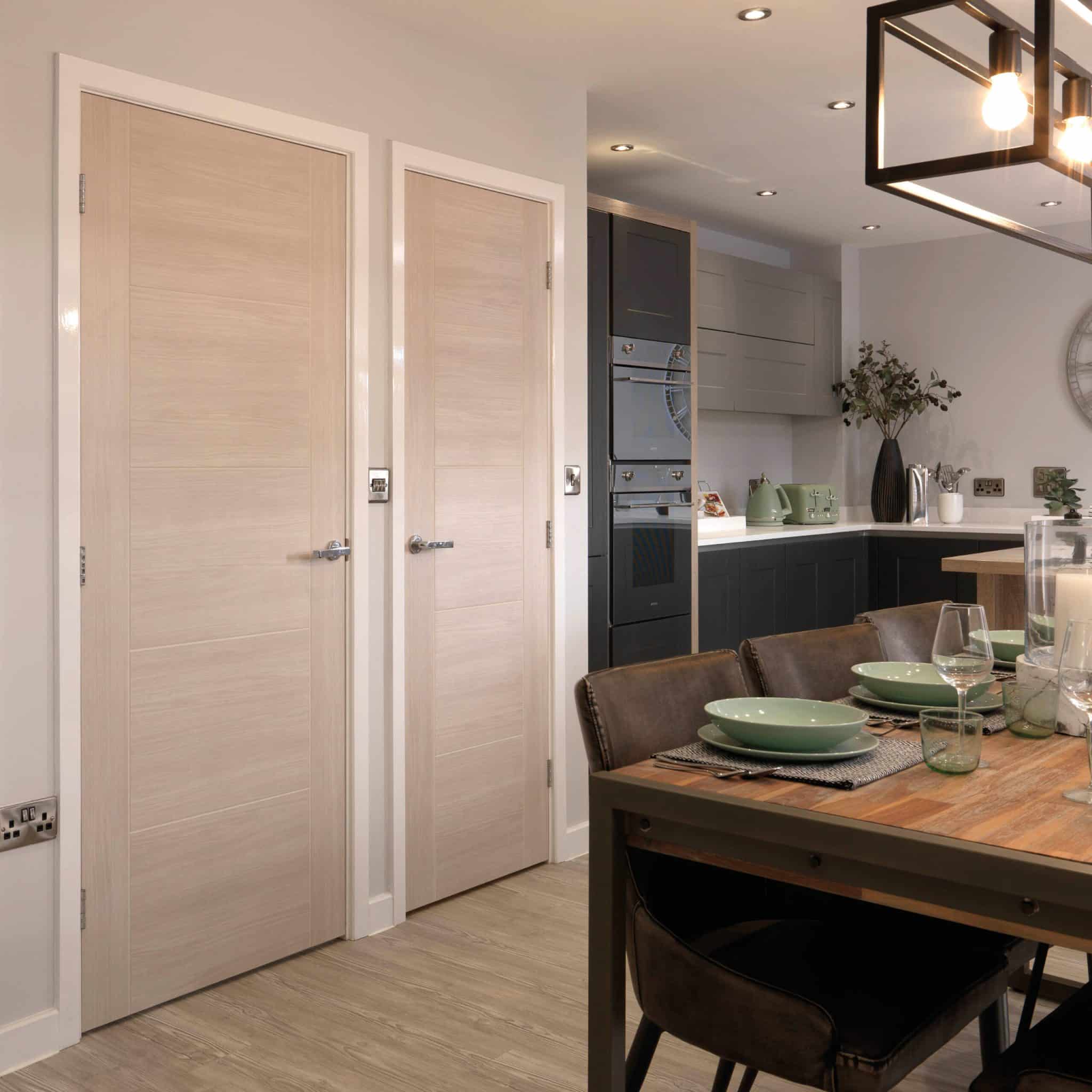 Tigris Ivory Laminate Internal Door | A Wood Idea