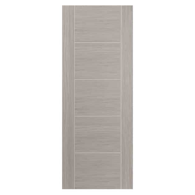 Tigris Light Grey Laminate Internal Door | A Wood Idea