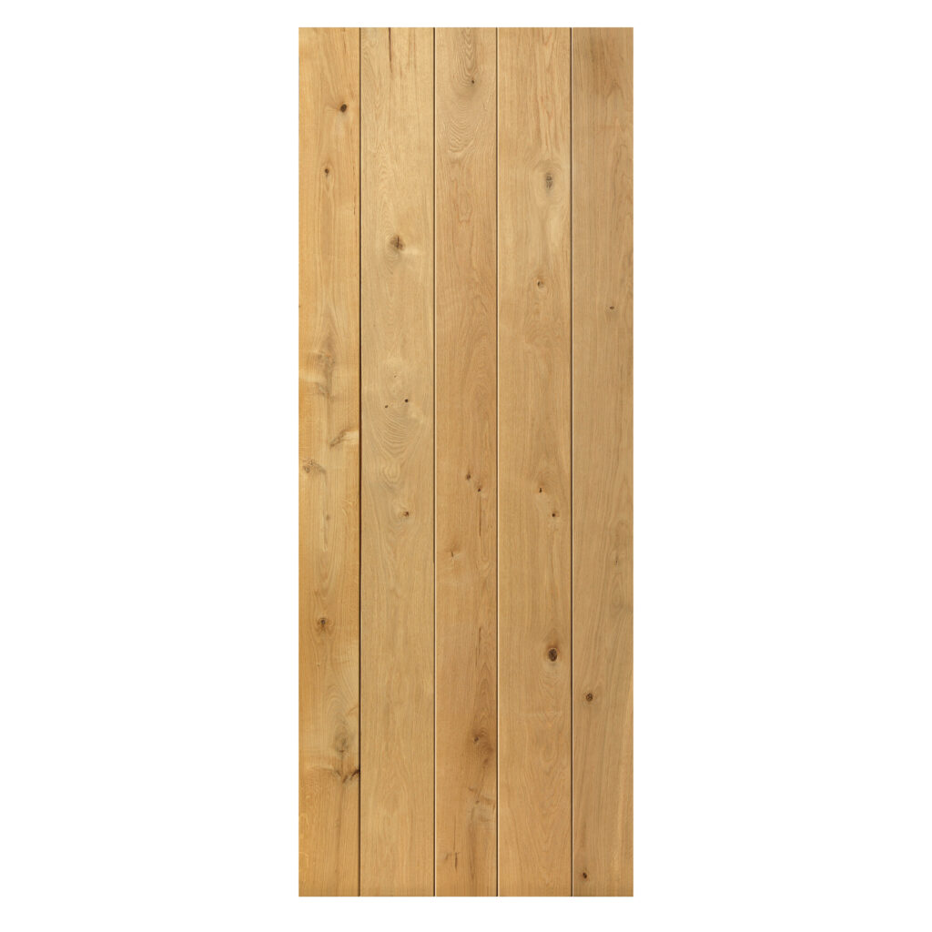 Rustic Oak Ledged Internal Door | A Wood Idea