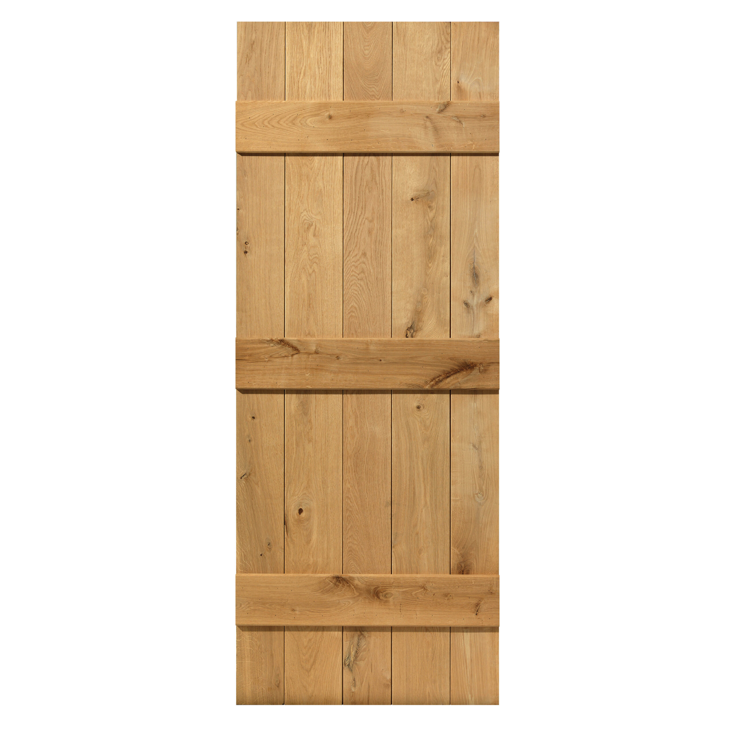 Rustic Oak Ledged Internal Door | A Wood Idea