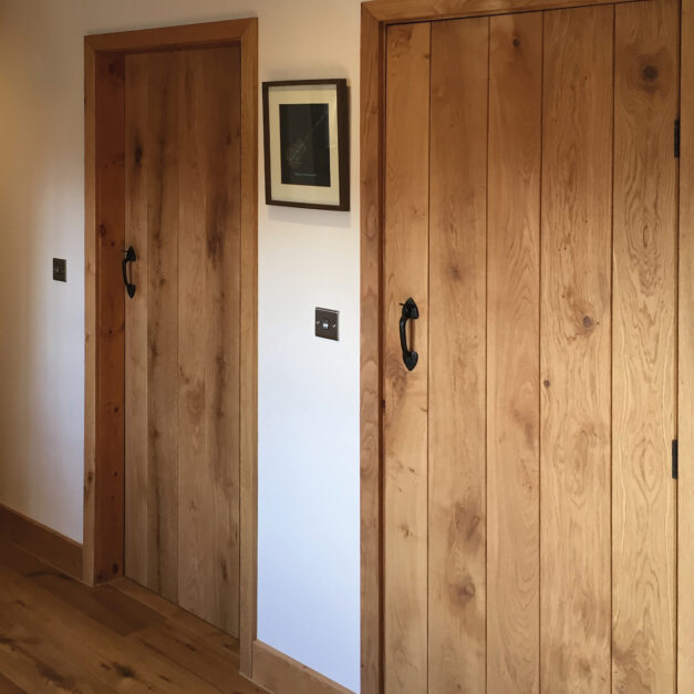 Rustic Oak Ledged Internal Door | A Wood Idea