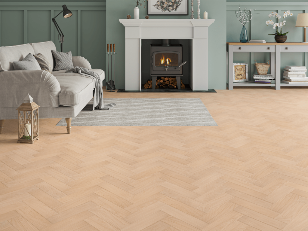 Canopy Flooring New Oak Engineered Herringbone | A Wood Idea