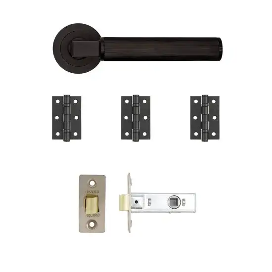 Delphi Latch Kit Matt Black | A Wood Idea